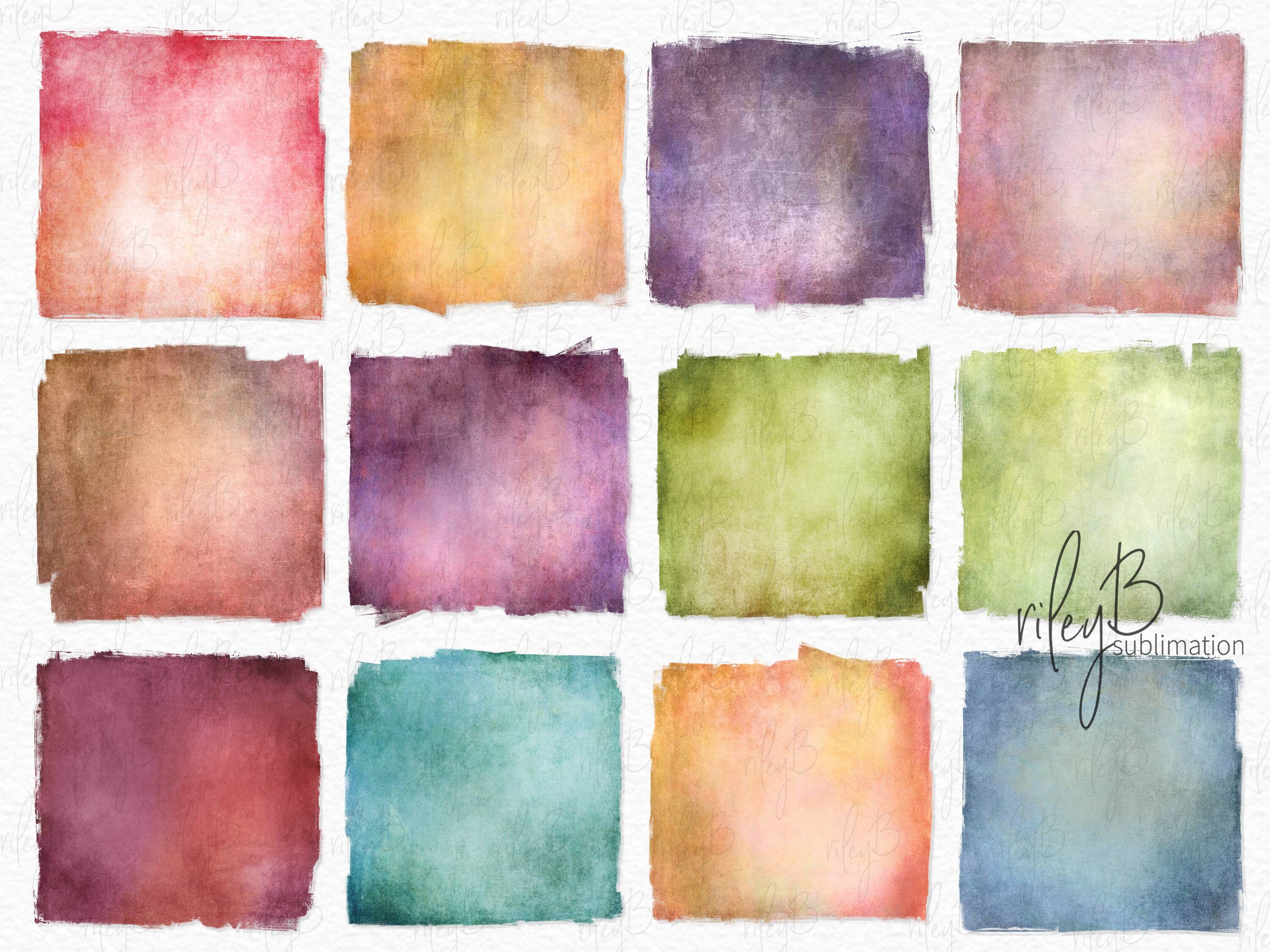 Summer Sorbet Textures Sublimation Pngs - Bright Color Textured ...