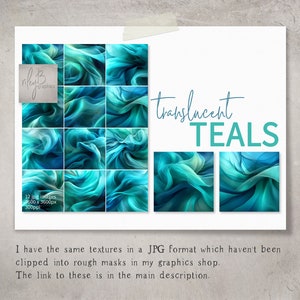Translucent Teal Background Texture Pngs - Teal Swirl Effect ...
