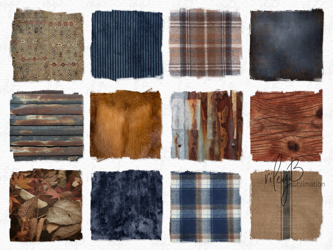Autumn Blues Textures Pngs - Fall Textures - Navy Autumn - Fall Plaids ...