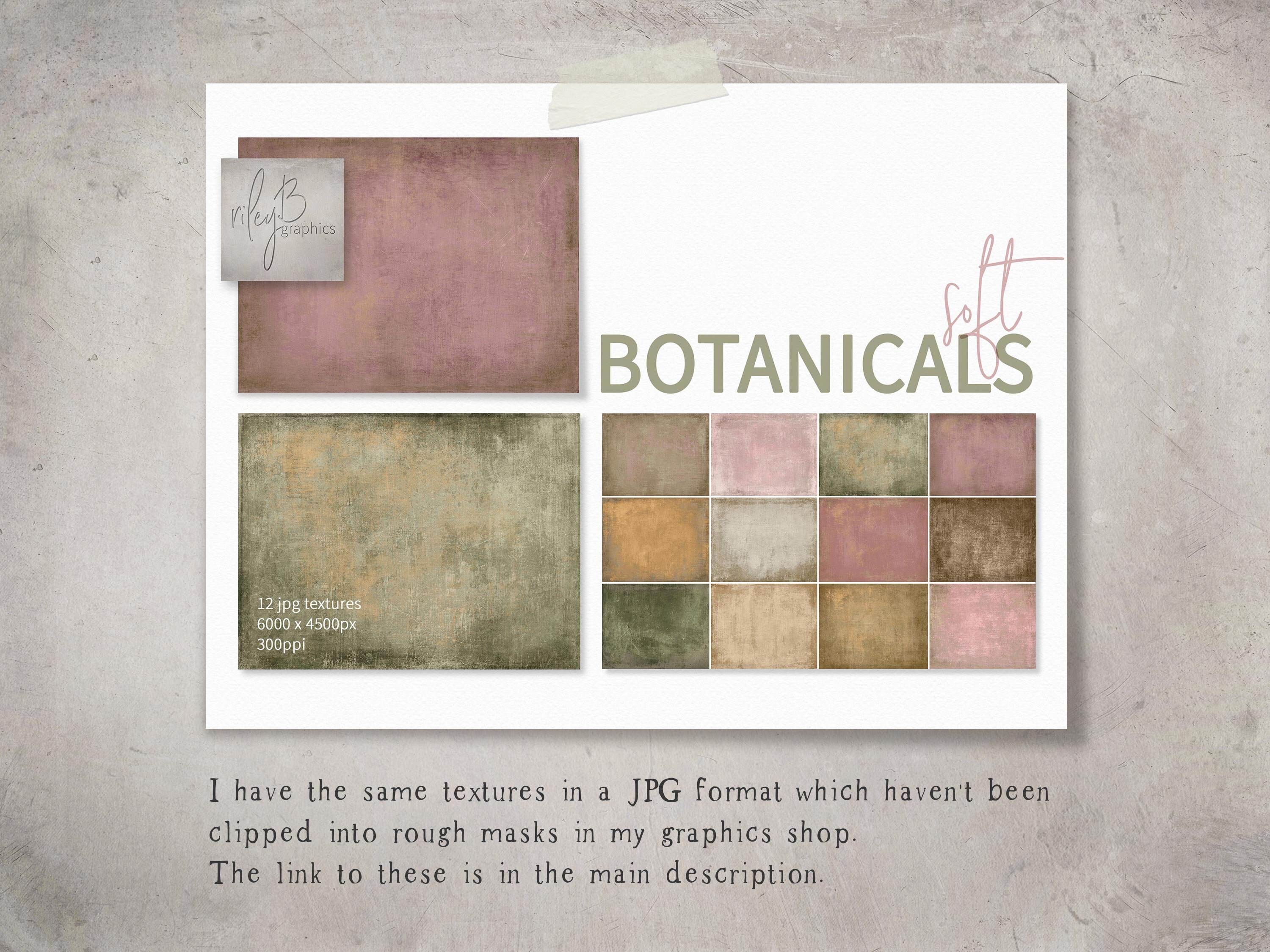Soft Botanicals Texture Pngs - Pastel Backgrounds - Pastel Grunge Pngs ...
