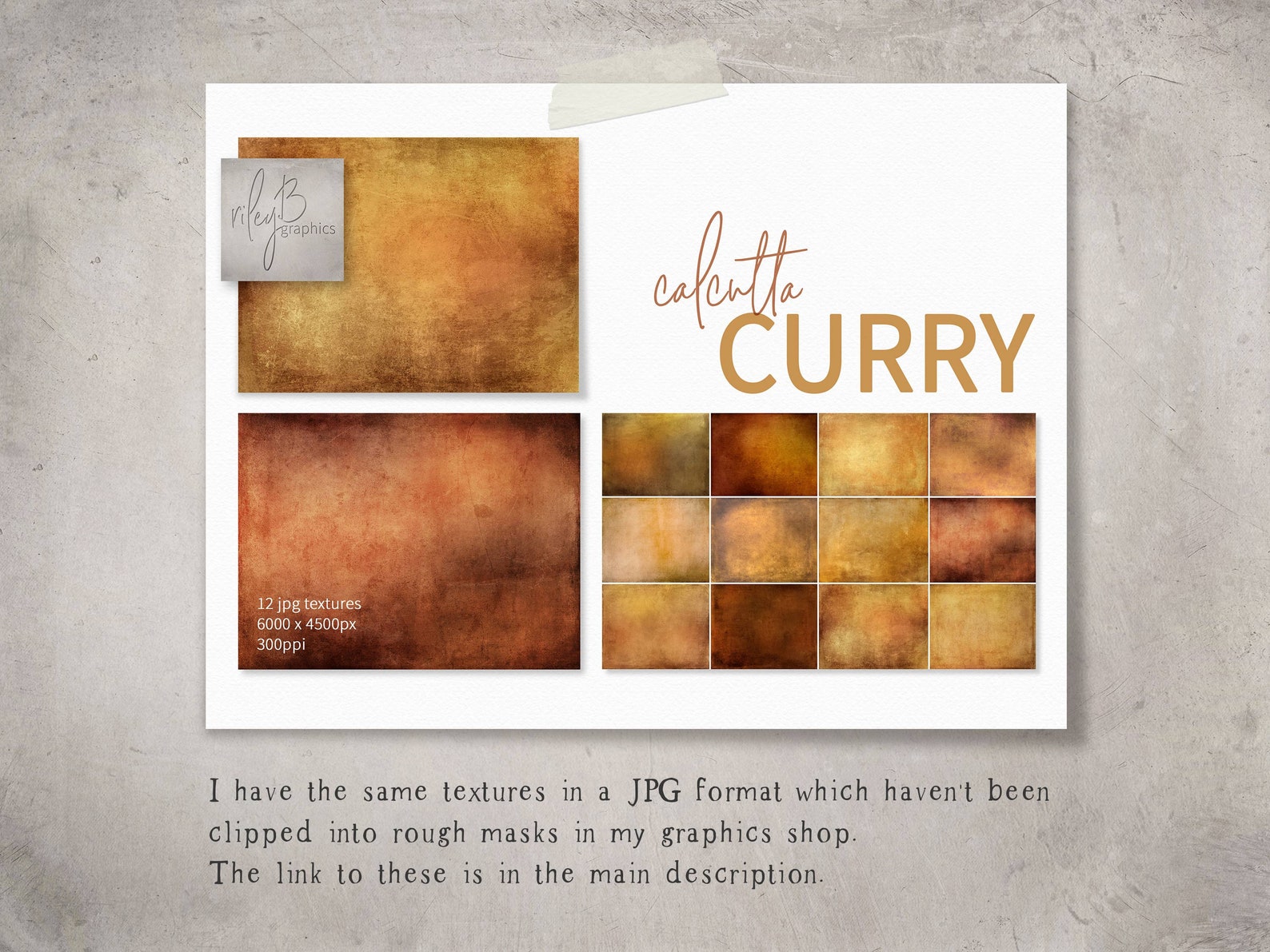 Calcutta Curry Texture Pngs - Curry Colored Backgrounds - Yellow Brown ...