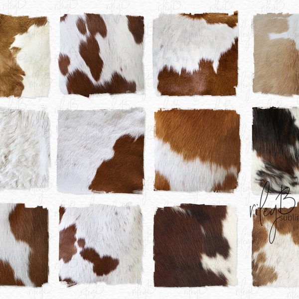 Cowhide Png - Etsy