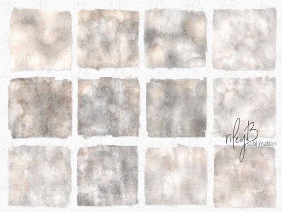 Neutral Nebula Texture Pngs Neutral Colored Handpainted - Etsy