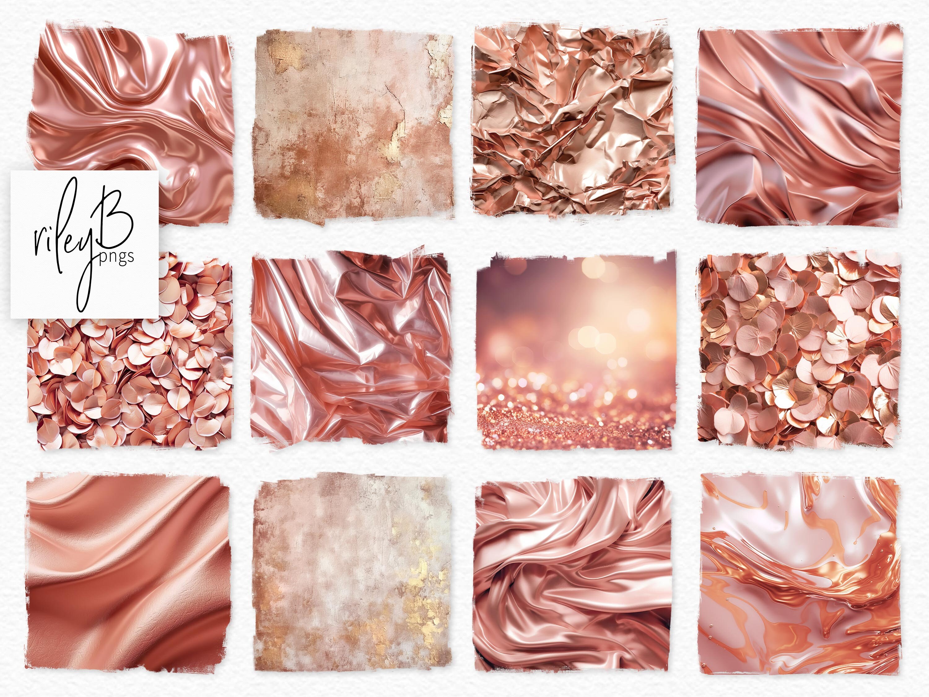 Rose Gold Texture Pngs - Rose Gold Background Pngs - Rose Gold Bokeh ...