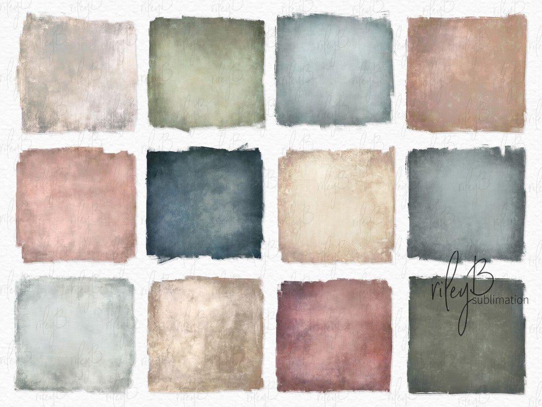 Boho Beach Texture Pngs - Bohemian Color Palette - Color Overlays ...