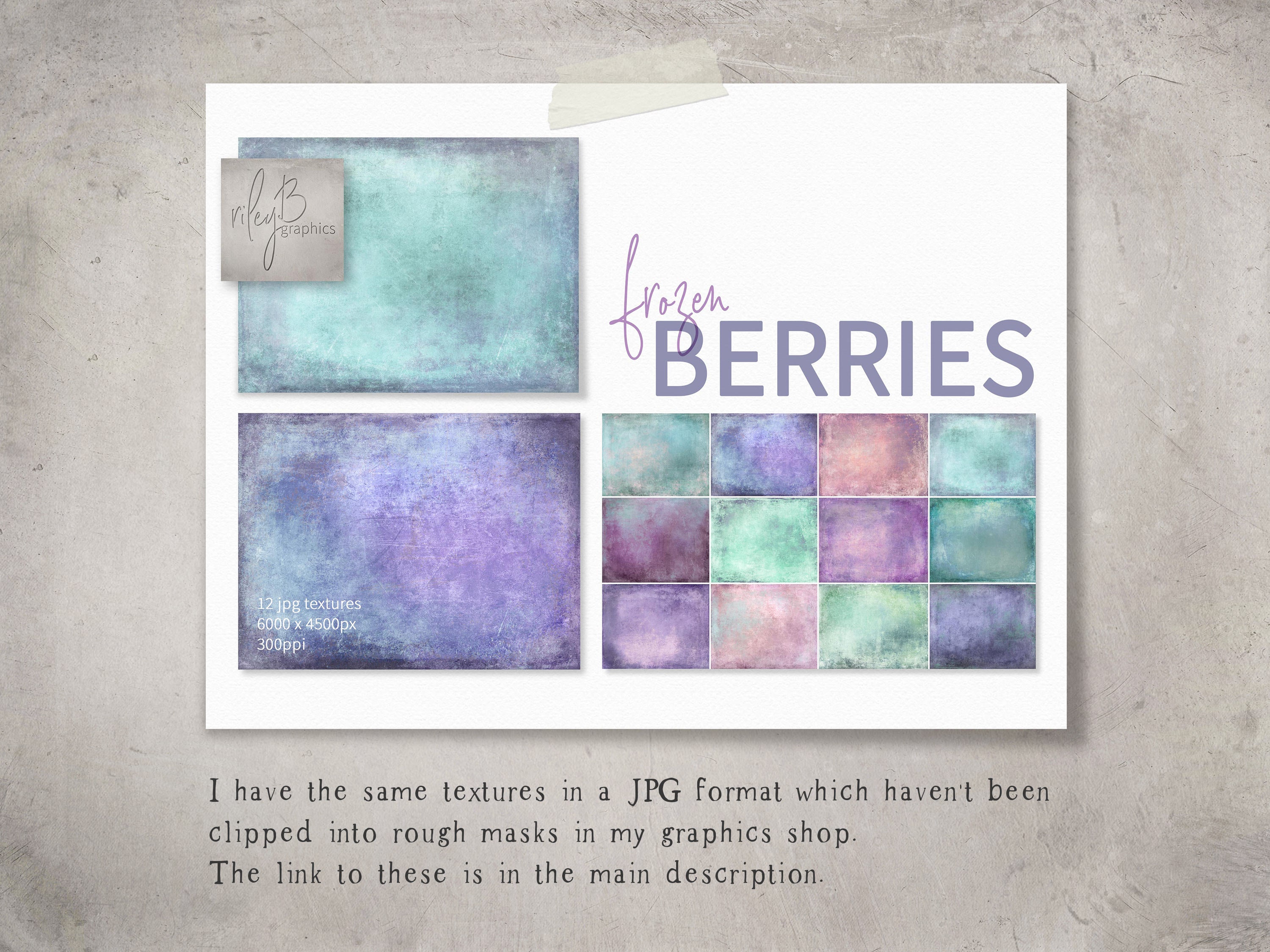 Frozen Berry Texture Pngs Pastel Berry Color Palette Soft - Etsy