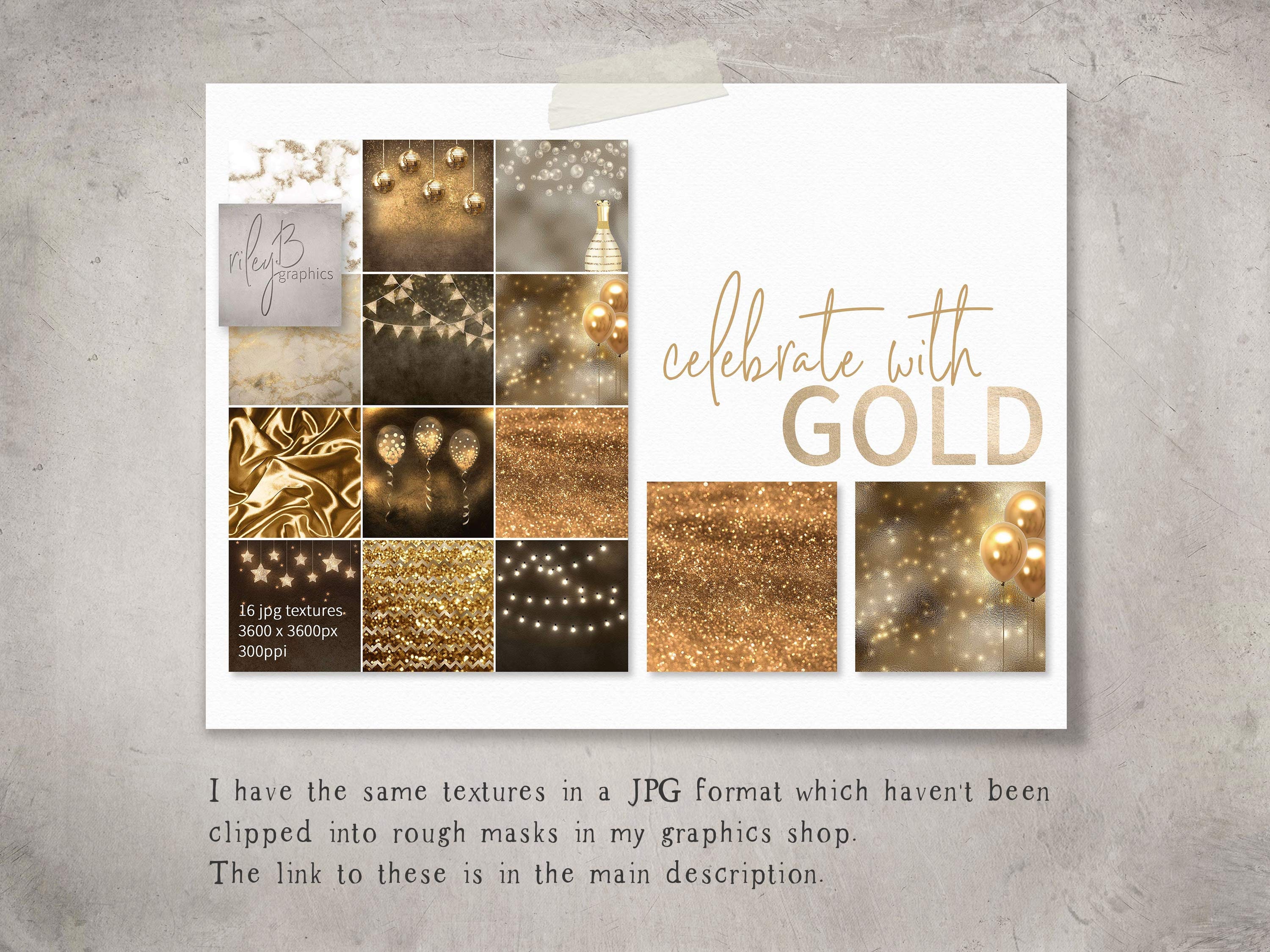 Celebrate With Gold Pngs - Gold Party Celebration Pngs - Gold ...