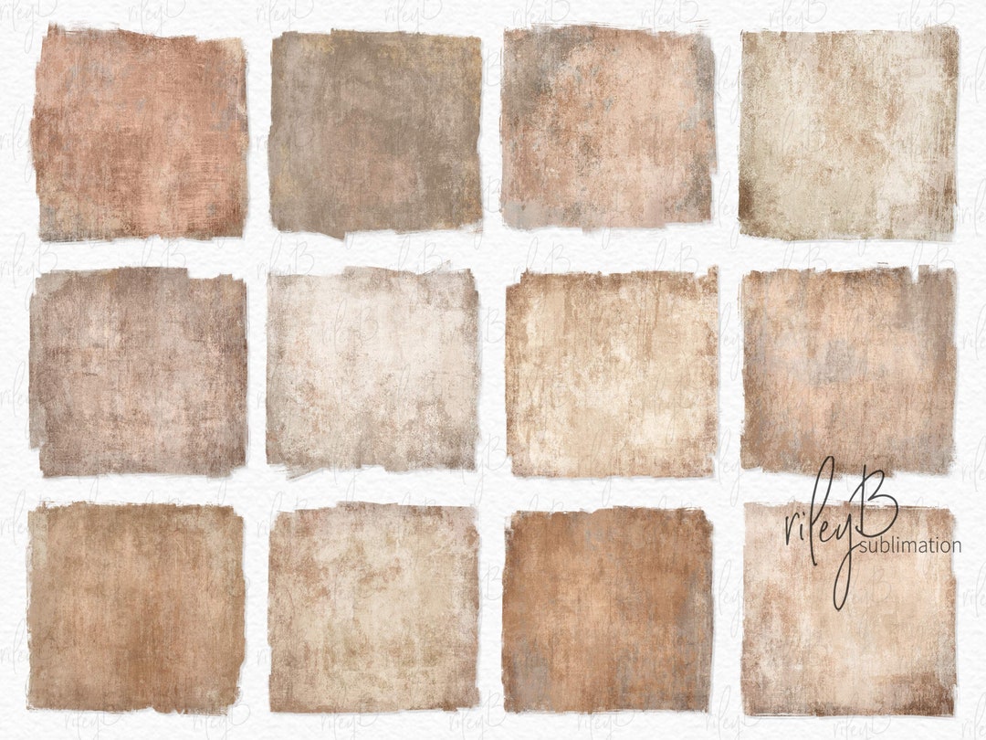 Soft Terracotta Texture Pngs - Vintage Tile Colored Backgrounds - Pale ...