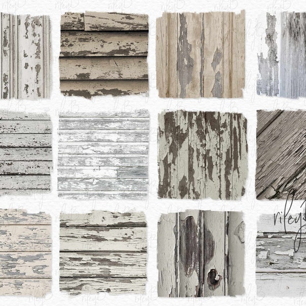 Distressed Wood - Etsy