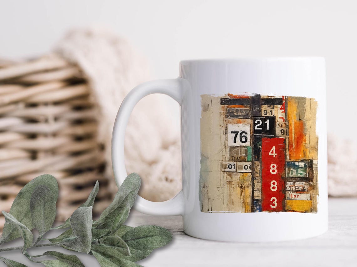 Abstract Numbers Pngs - Random Numbers - Digital Distressed Number ...