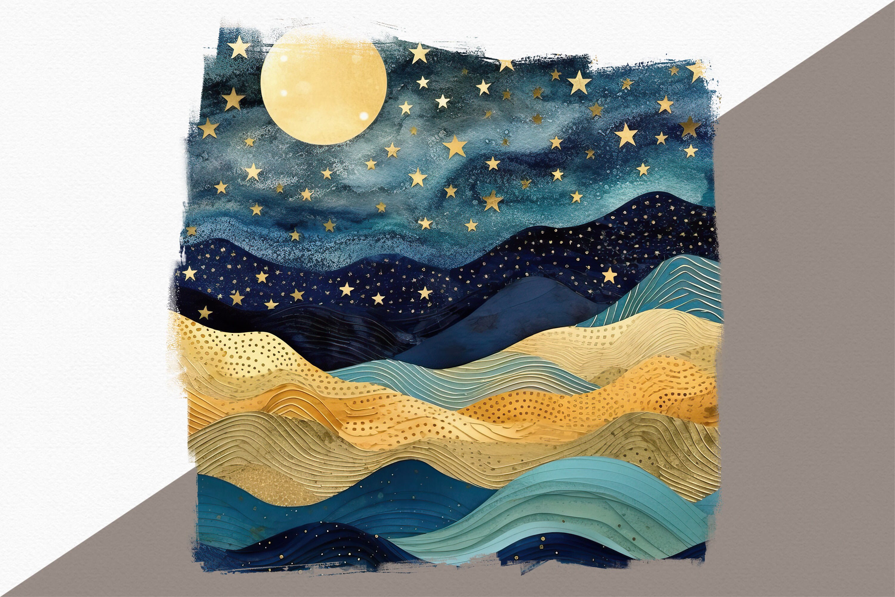 Arabian Nights Pngs - Desert Dunes and Starry Skies - Desert and Night ...