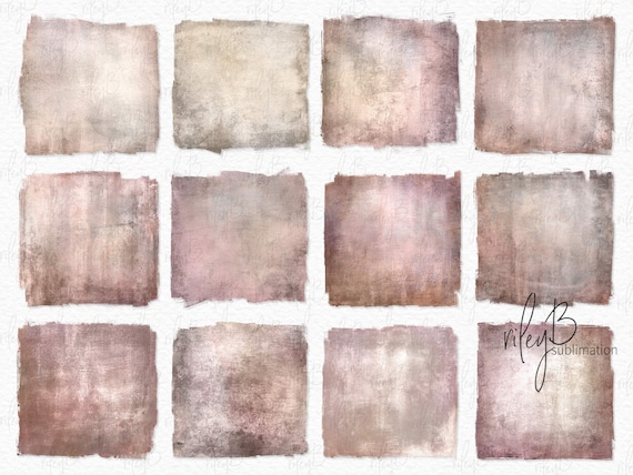 Vintage Blush Textures Pngs Grunge Blush Colored Backgrounds - Etsy ...