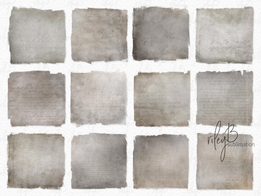 Vintage Handwriting Texture Pngs - Handwriting Overlays - Photo Editing ...