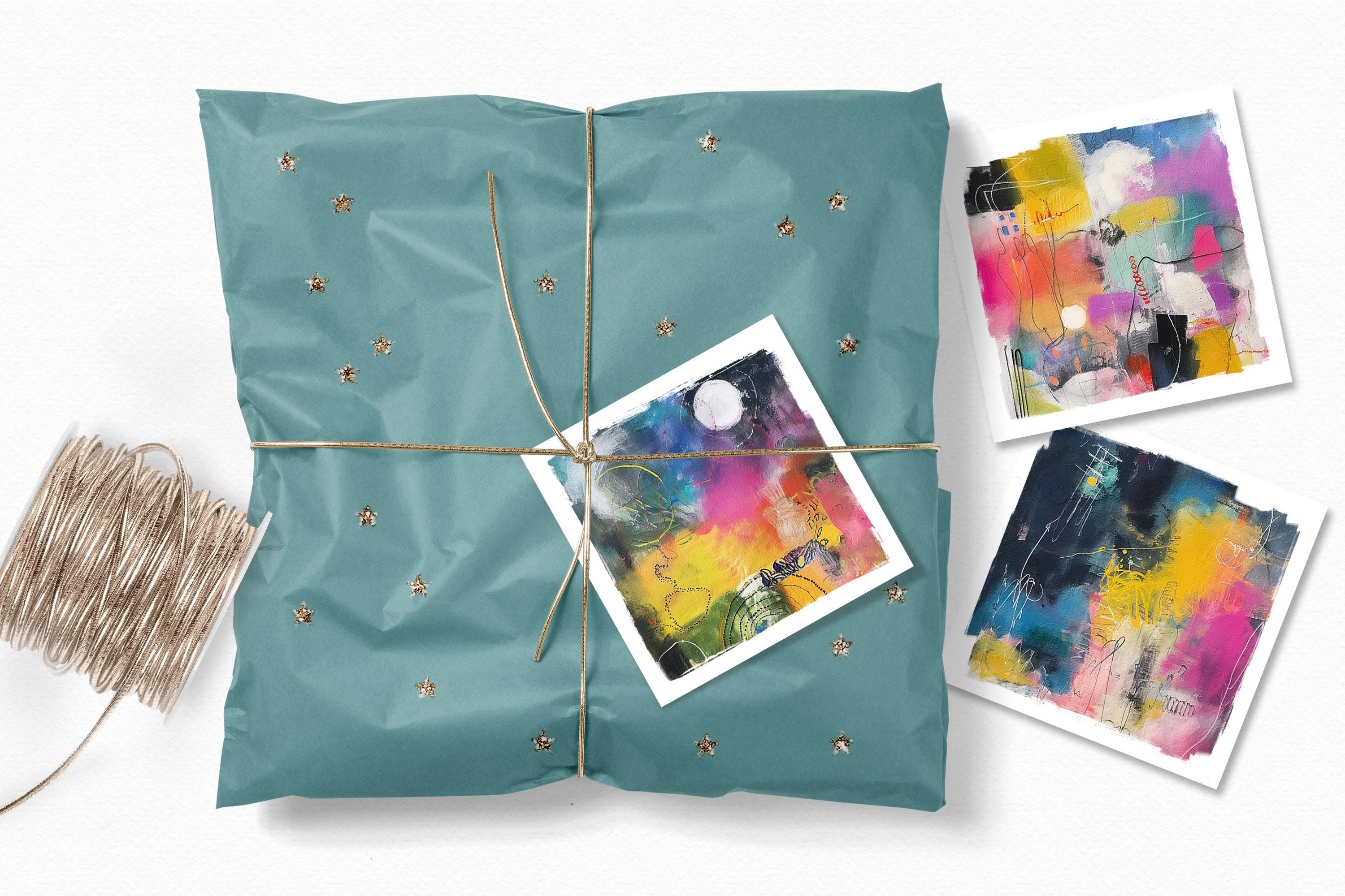 Midnight Color Abstracts Pngs – Bold Vibrant Brushstroke Art – Moody ...