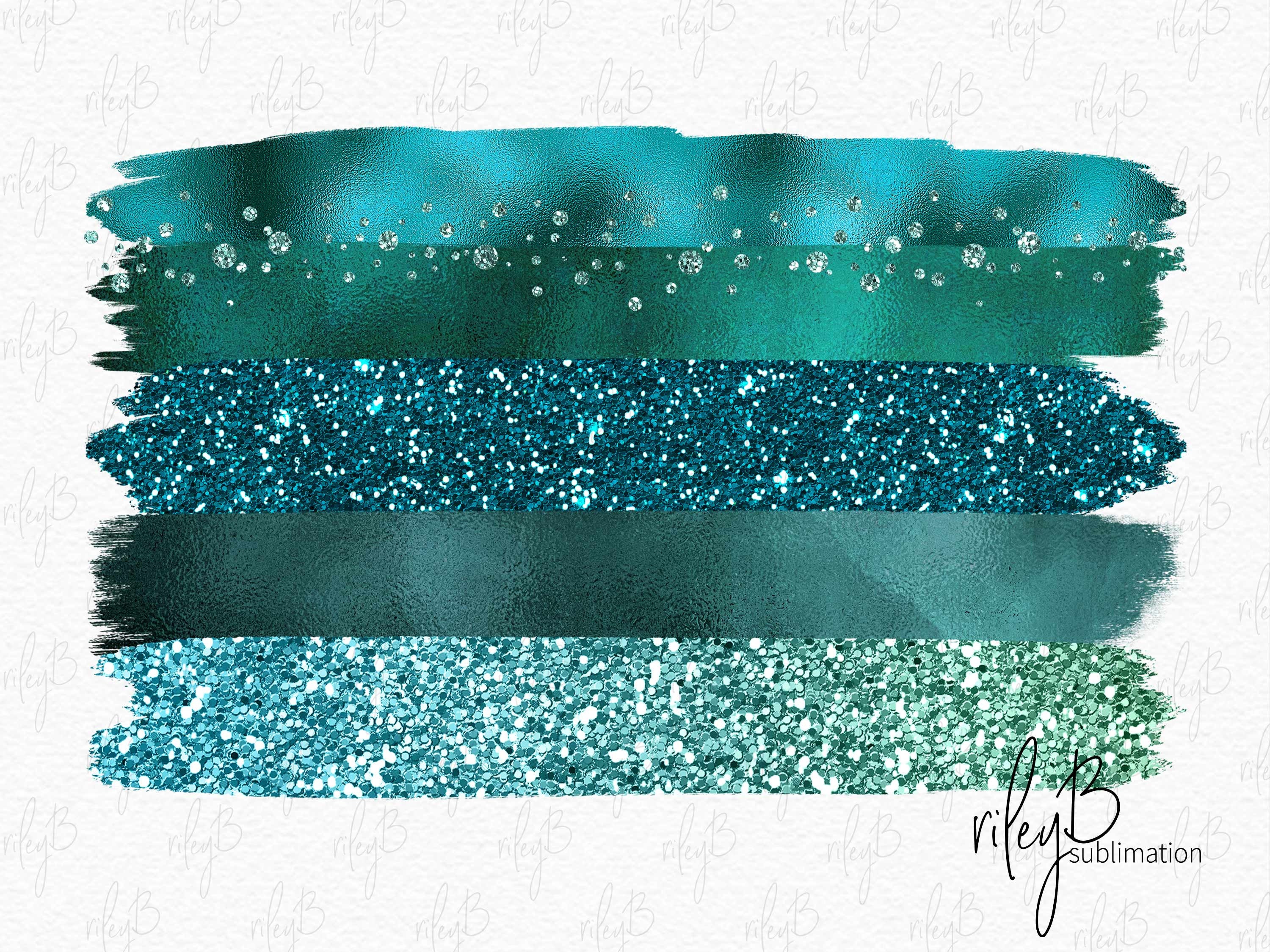 Ocean Brush Strokes PNG - Strokes Clipart PNG - Sublimation Blue Green ...