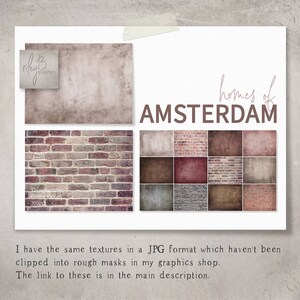 Homes of Amsterdam Texture Pngs - Brick Texture Backgrounds - Brown Red ...