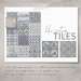 Blue Vintage Tiles Pngs - Old Tiles - Stone Texture - Ancient Flooring ...