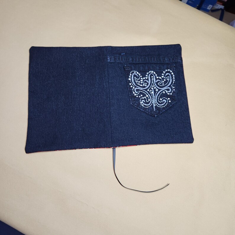 Alcoholics Anonymous Big Book Cover, DARK BLUE Jeans. Fits Standard 4th ...