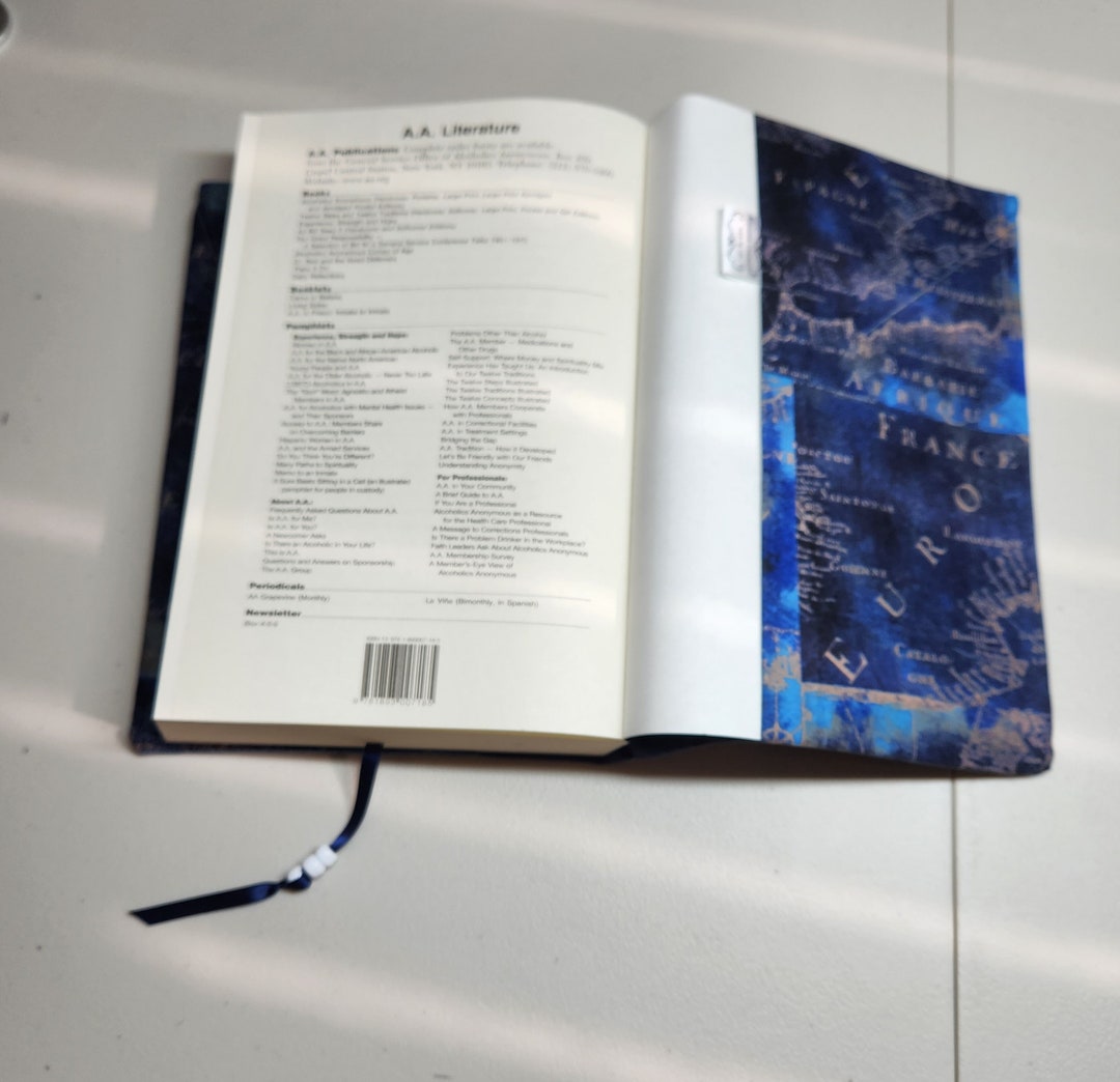 Alcoholics Anonymous Big Book Cover, Large Print Size - Etsy