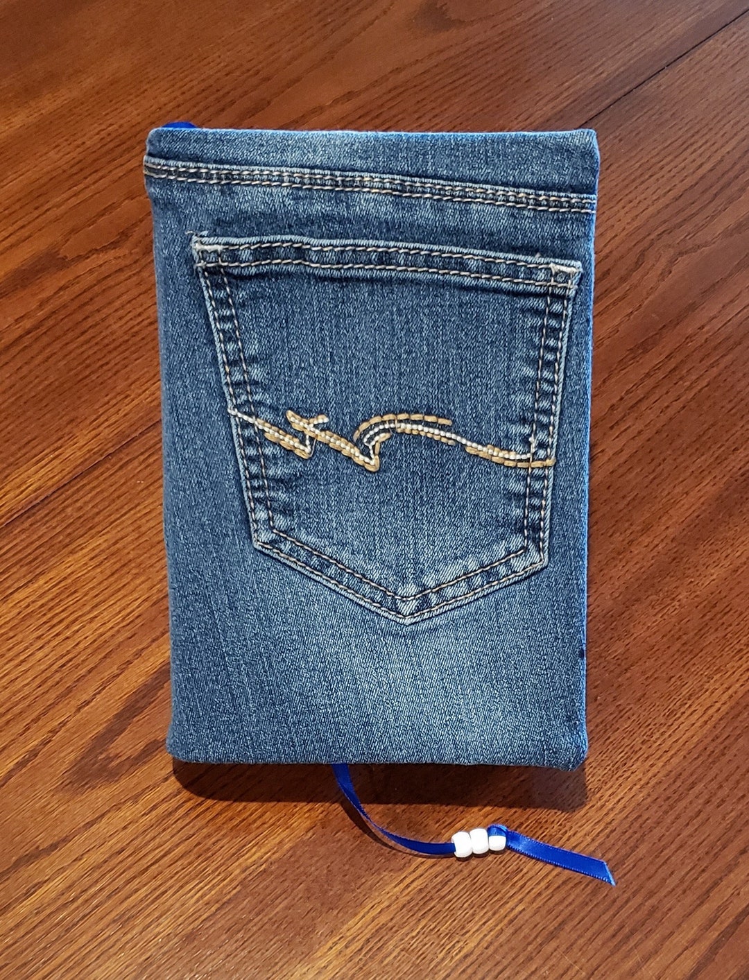 Alcoholics Anonymous Big Book Cover, Made From Jeans and Cotton ...