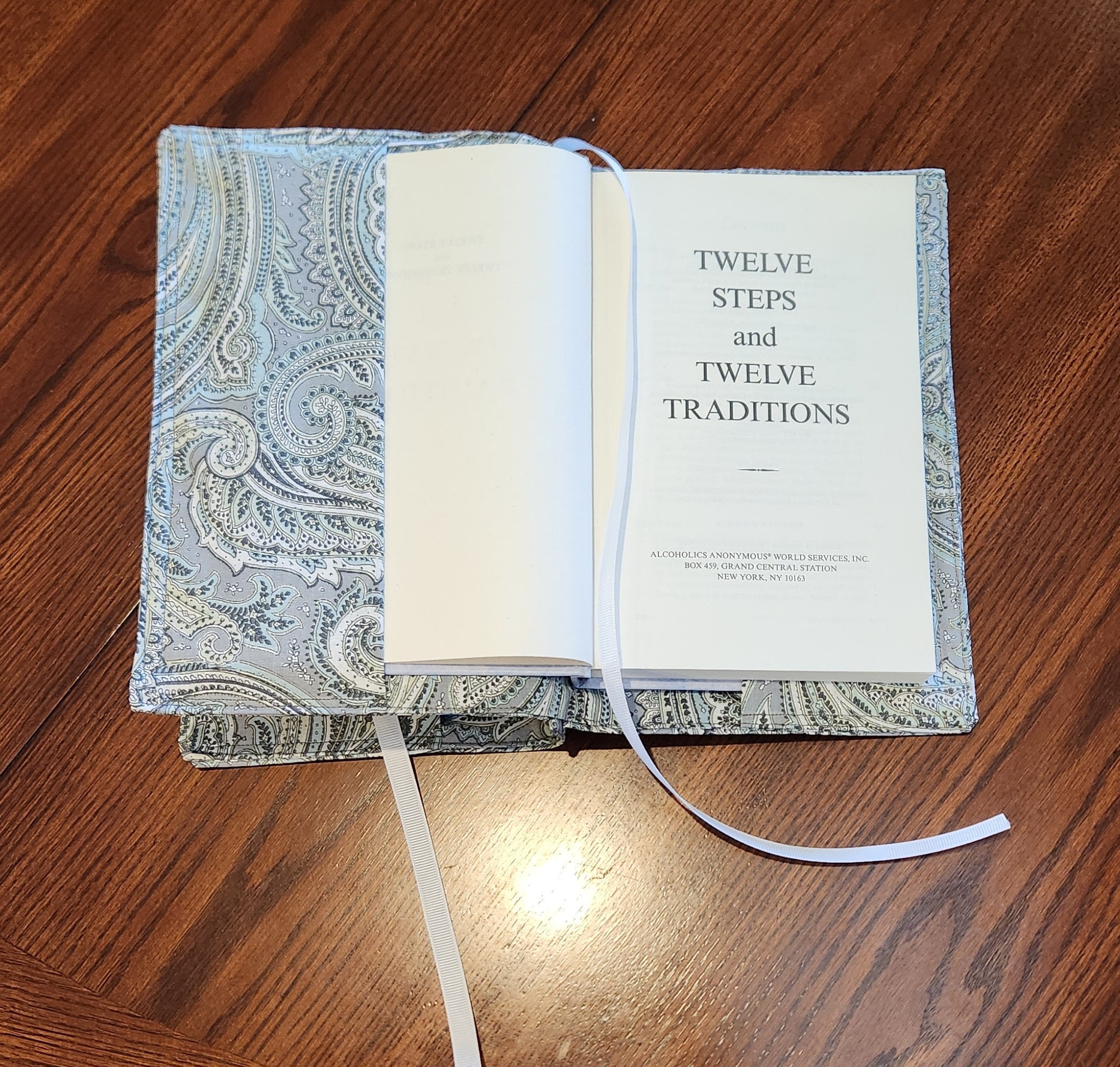 Double Book Cover for Big Book and 12x12 Green Swirl Material 2018 - Etsy