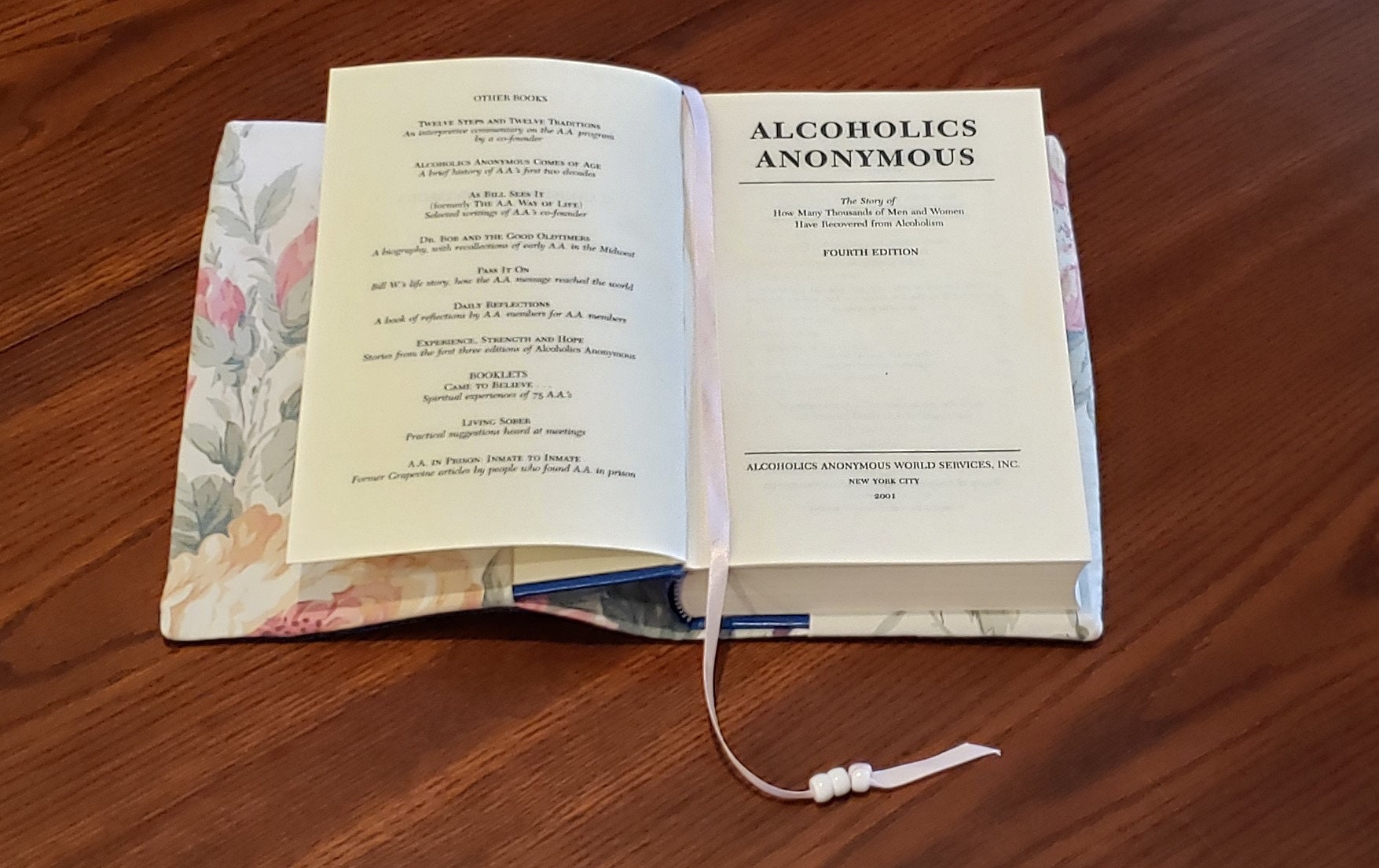 Alcoholics Anonymous Big Book Cover - Etsy