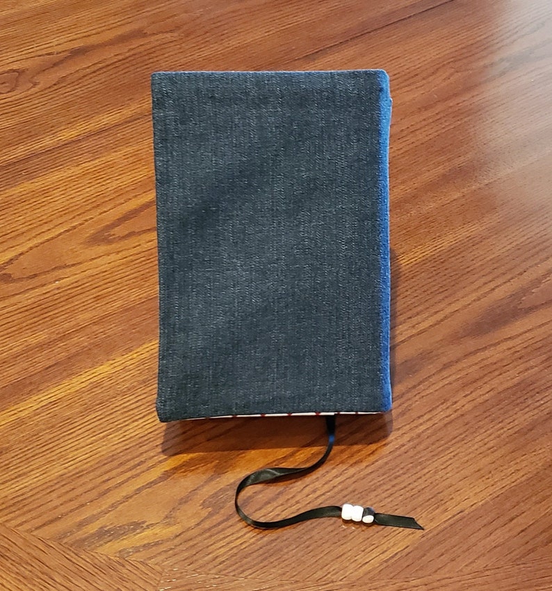 Alcoholics Anonymous Big Book Cover, Made From Jeans and Cotton ...