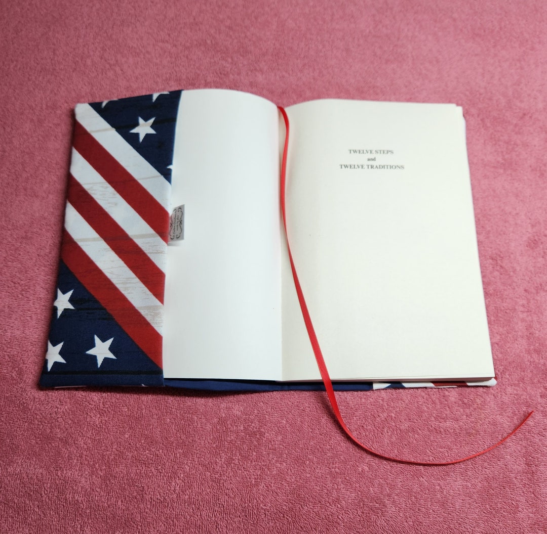 AA Twelve Steps Twelve Traditions Book Cover (large Print) - American ...