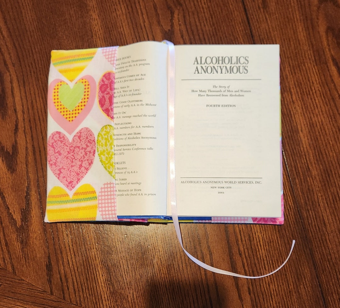 Alcoholics Anonymous Big Book Cover - Etsy