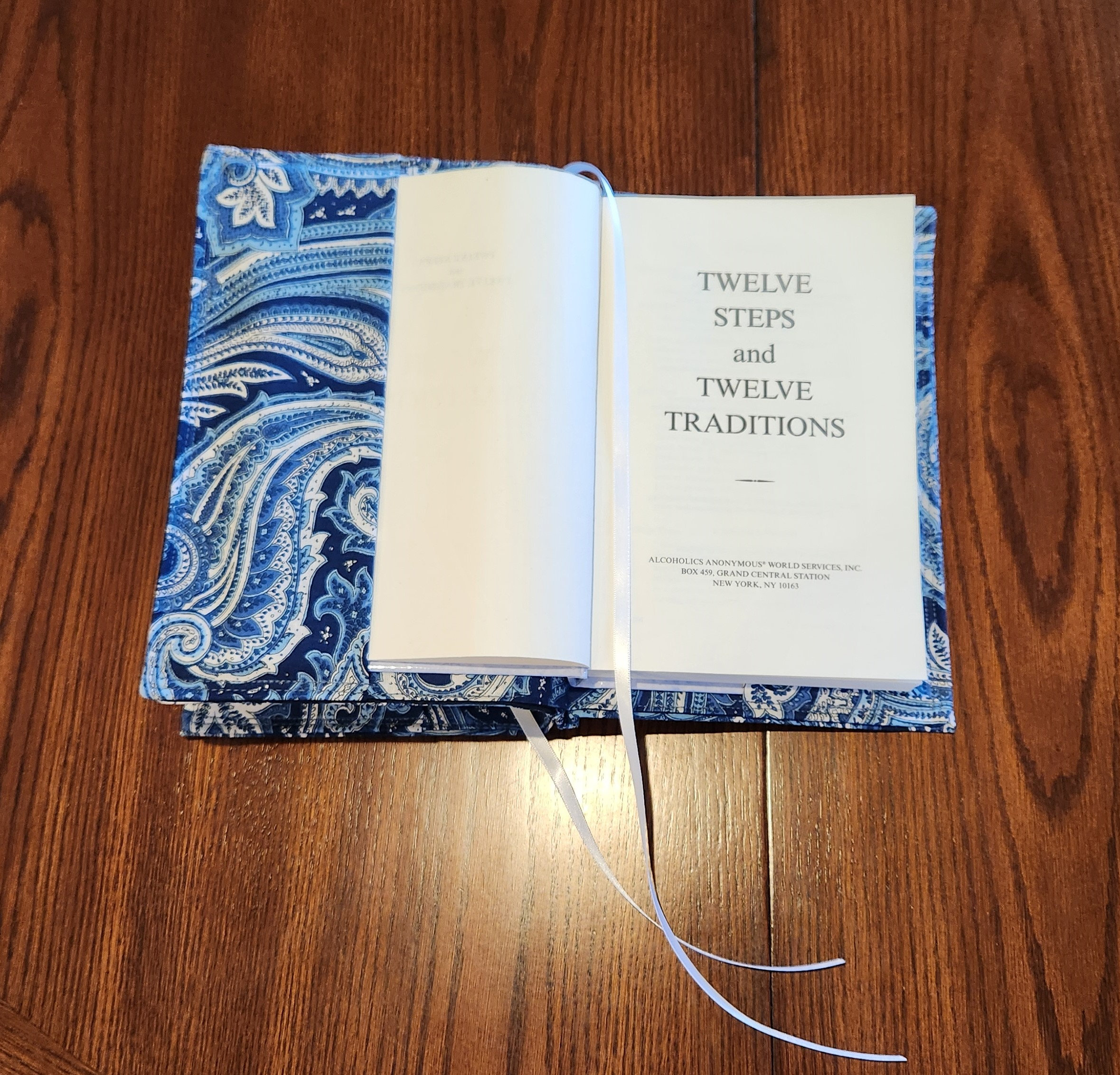 Double Book Cover for Big Book and 12x12 Hard Cover Standard Size. Blue ...