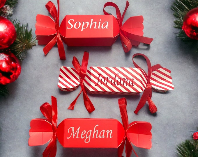 Personalised Christmas Cracker Gift Box. Fill With Your Own Gifts ...
