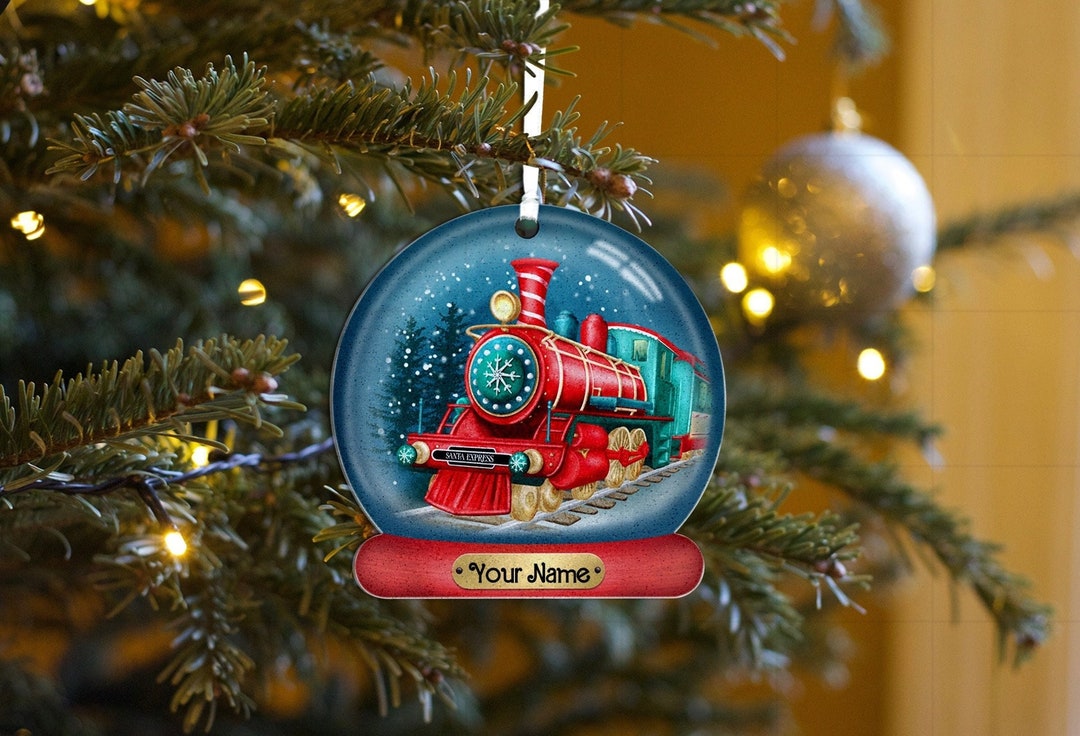 Personalised Christmas Bauble, Christmas Tree Ornament, Family Hanging ...