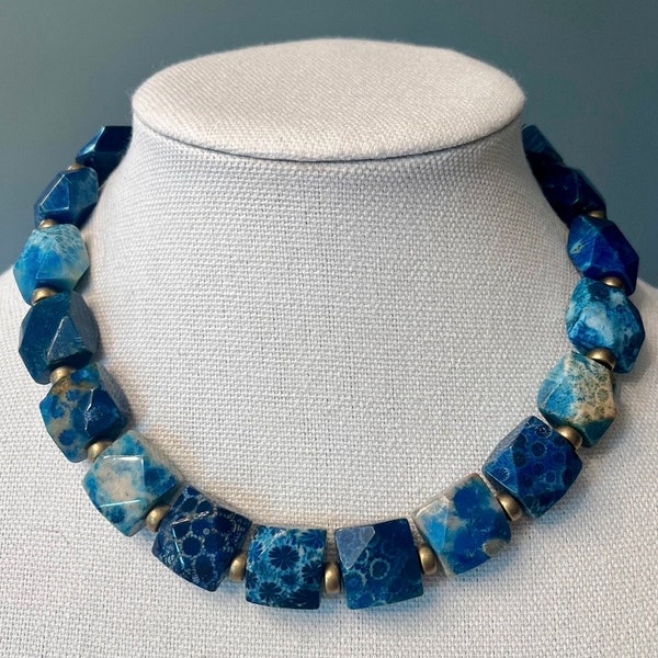 Blue Coral Jewelry - Etsy