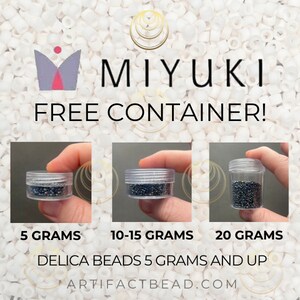 DB327 SAME DAY SHIPPING 1-20 Grams Miyuki 11/0 Delica Beads Matte ...