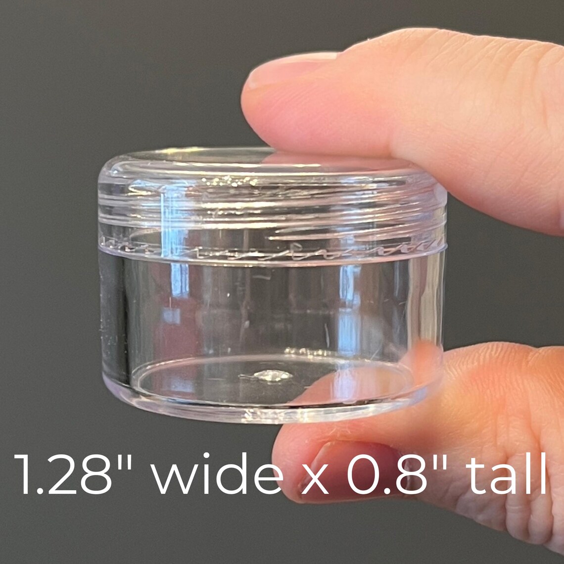 15 Gram Clear Seed Bead Storage Containers - Etsy