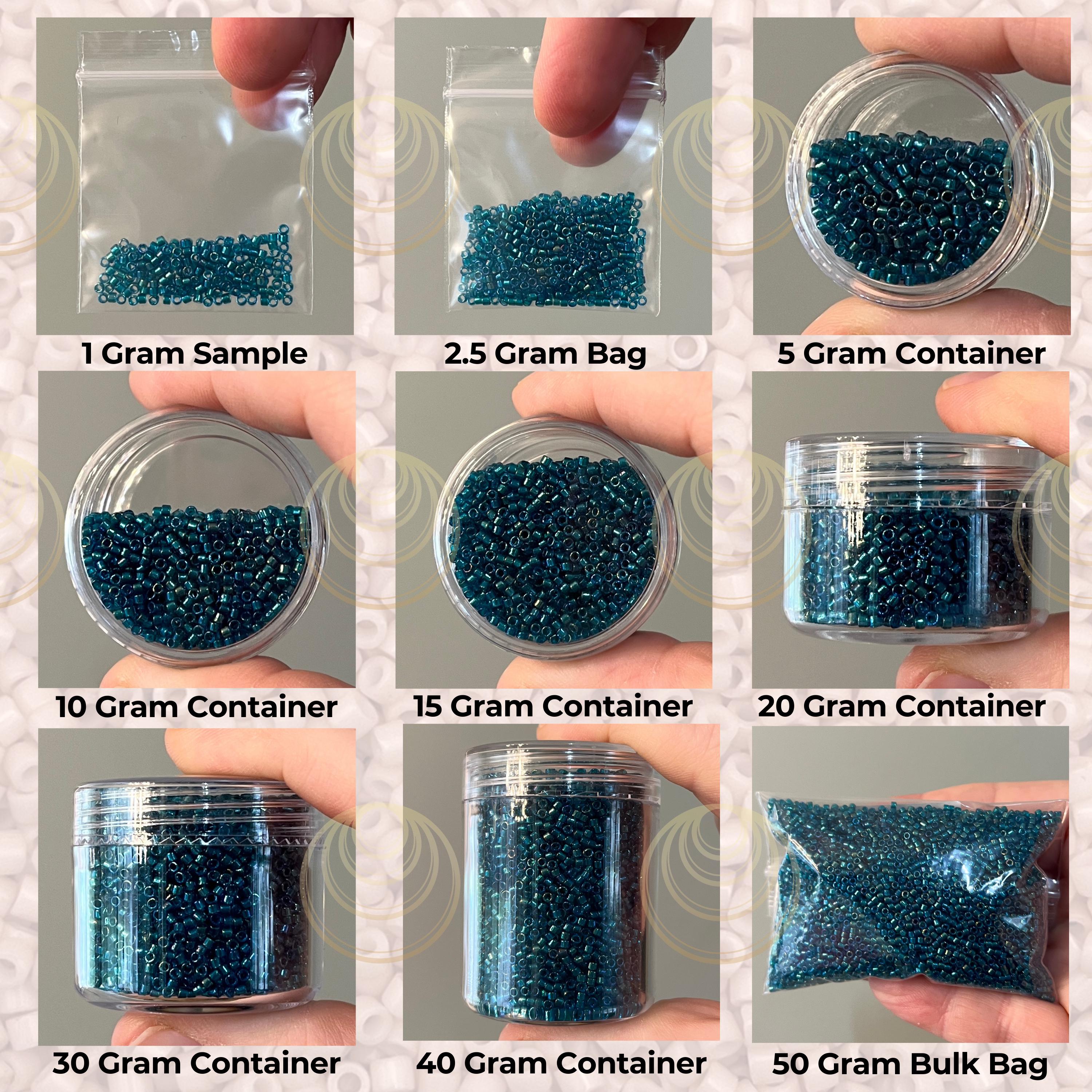 DB865 SAME DAY Shipping! 1-20 Grams Miyuki 11/0 Delica Beads Matte ...
