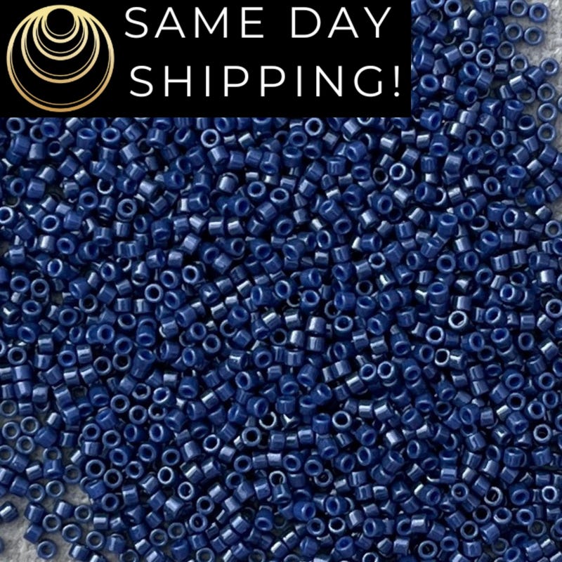 Navy Opaque Gems - Etsy