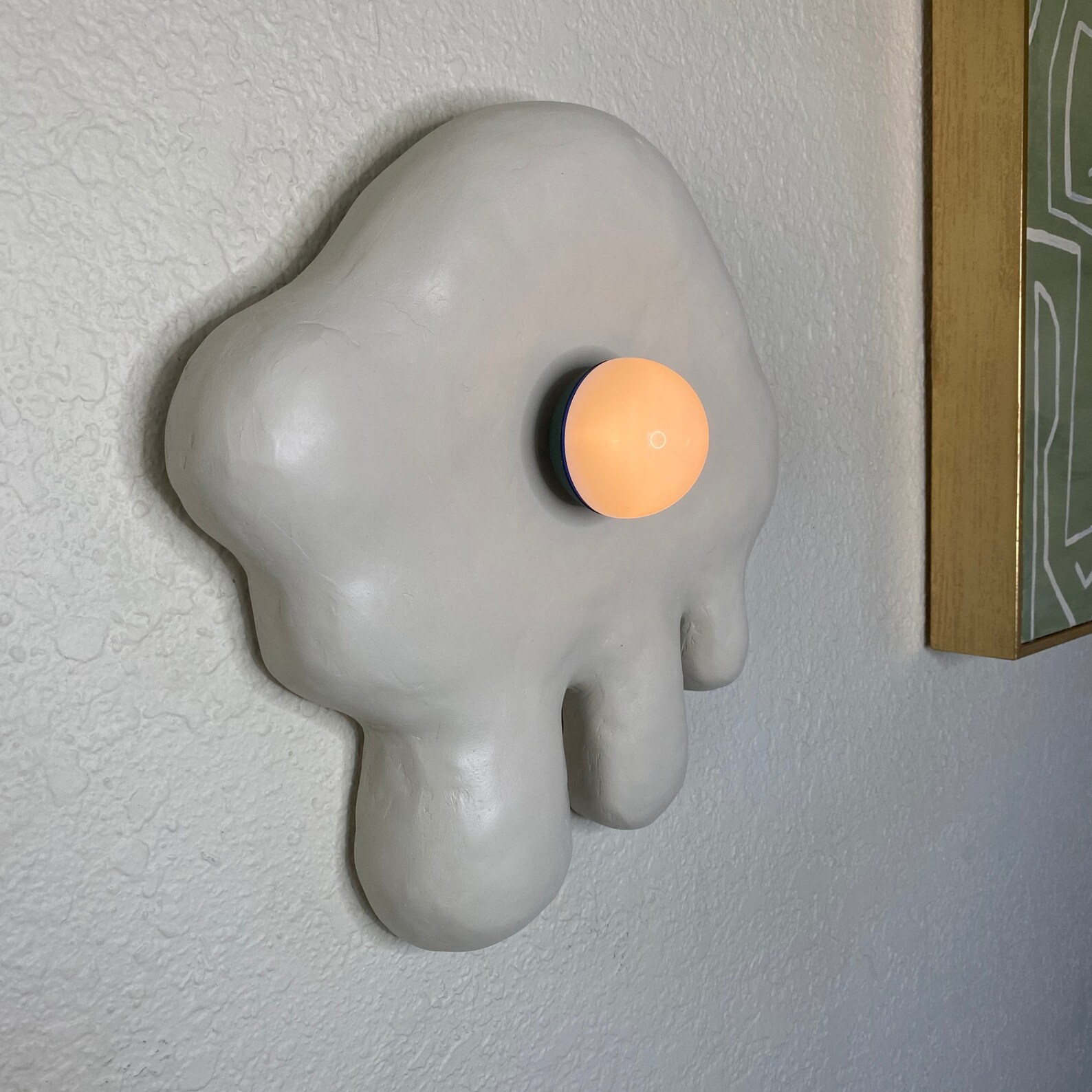 Drip Light Sculptures Made to Order Plaster Sculpture - Etsy