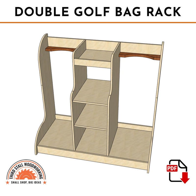 Golf Club Bag Storage - Etsy
