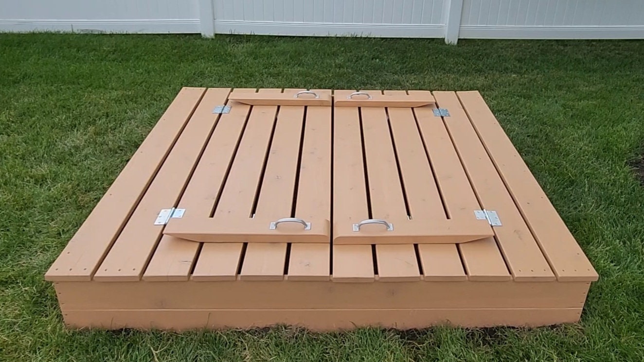 Plans for Covered Sandbox With Convertible Bench Seats - Etsy