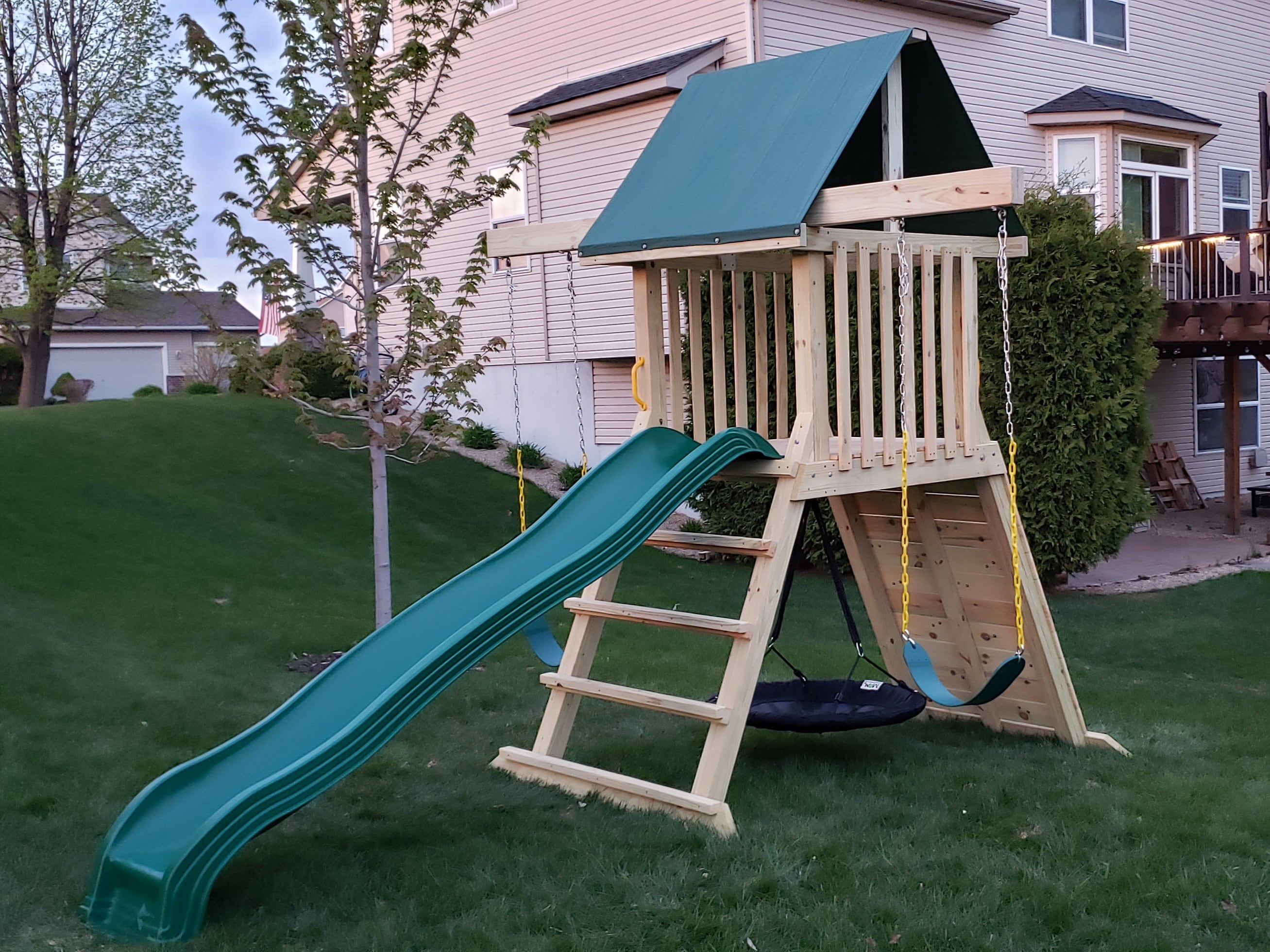 DIY Space Saver Playset Plans for Backyard Fun — Third Stall Woodworking