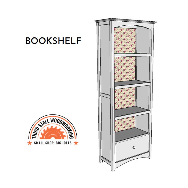Diy Bookshelf Kit - Etsy