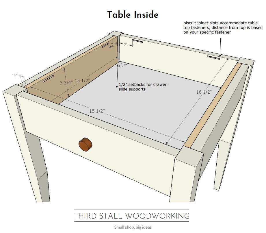 DIY Toddler Activity Table Plans with Chairs & Storage — Third Stall ...