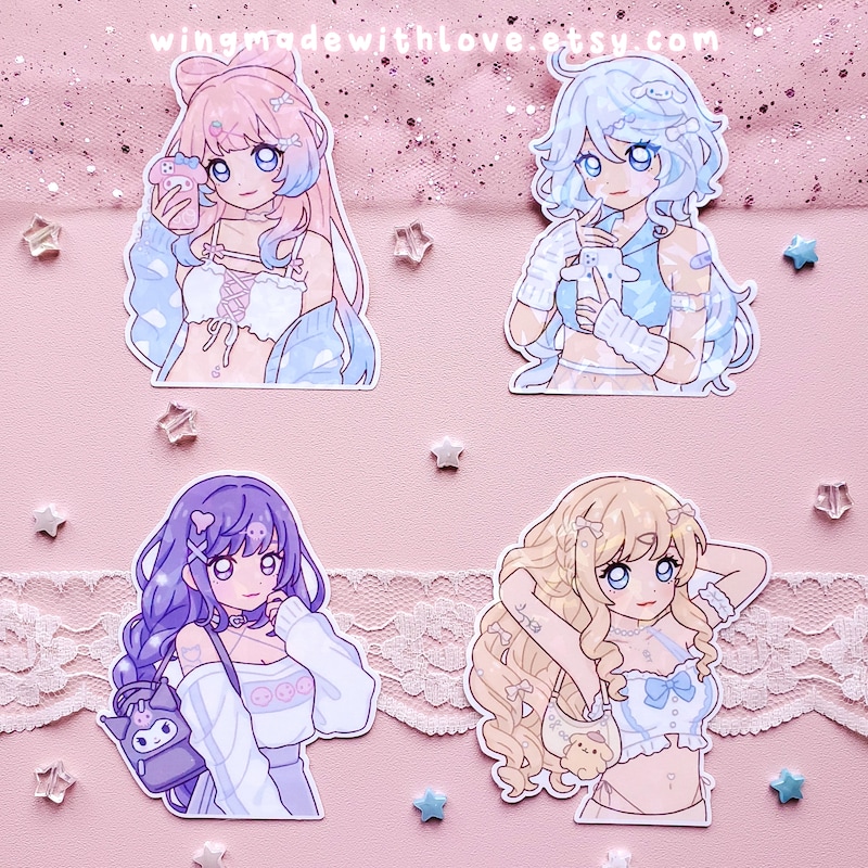 Genshin Furina Stickers - Etsy