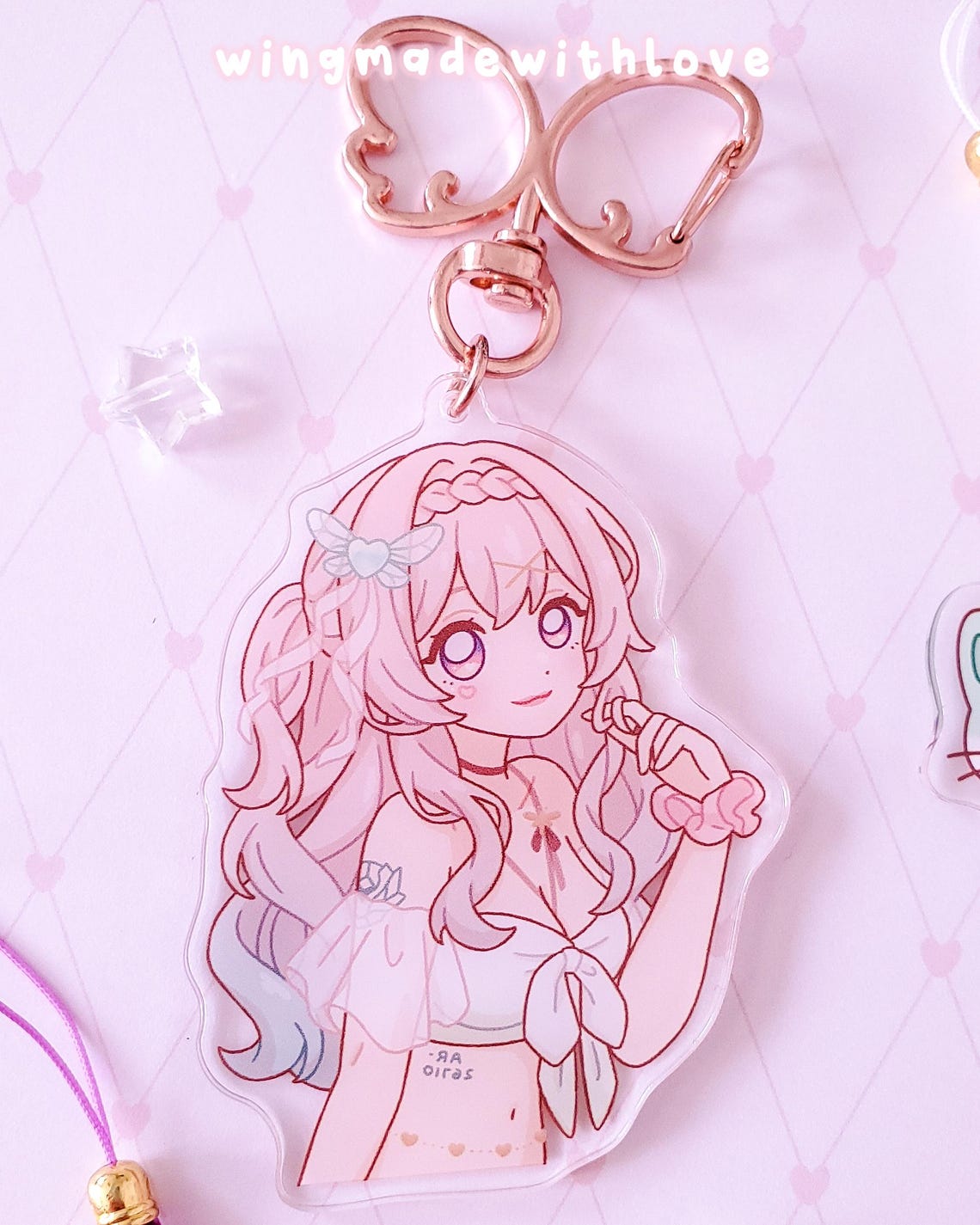 Honkai Star Rail Keychain / Phone Charm - Firefly Kafka - HSR Stellaron ...