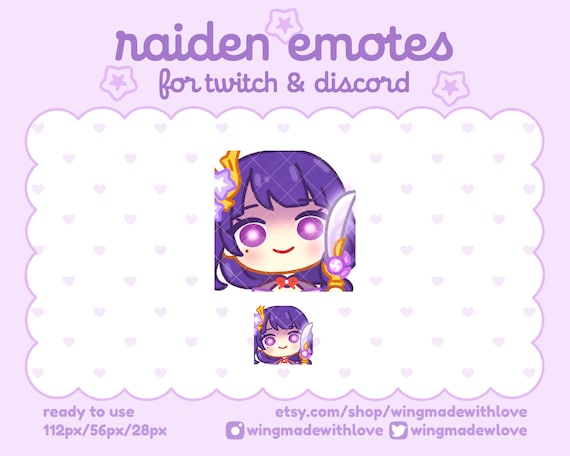 Art & Collectibles Digital Drawing & Illustration Genshin Impact Raiden ...