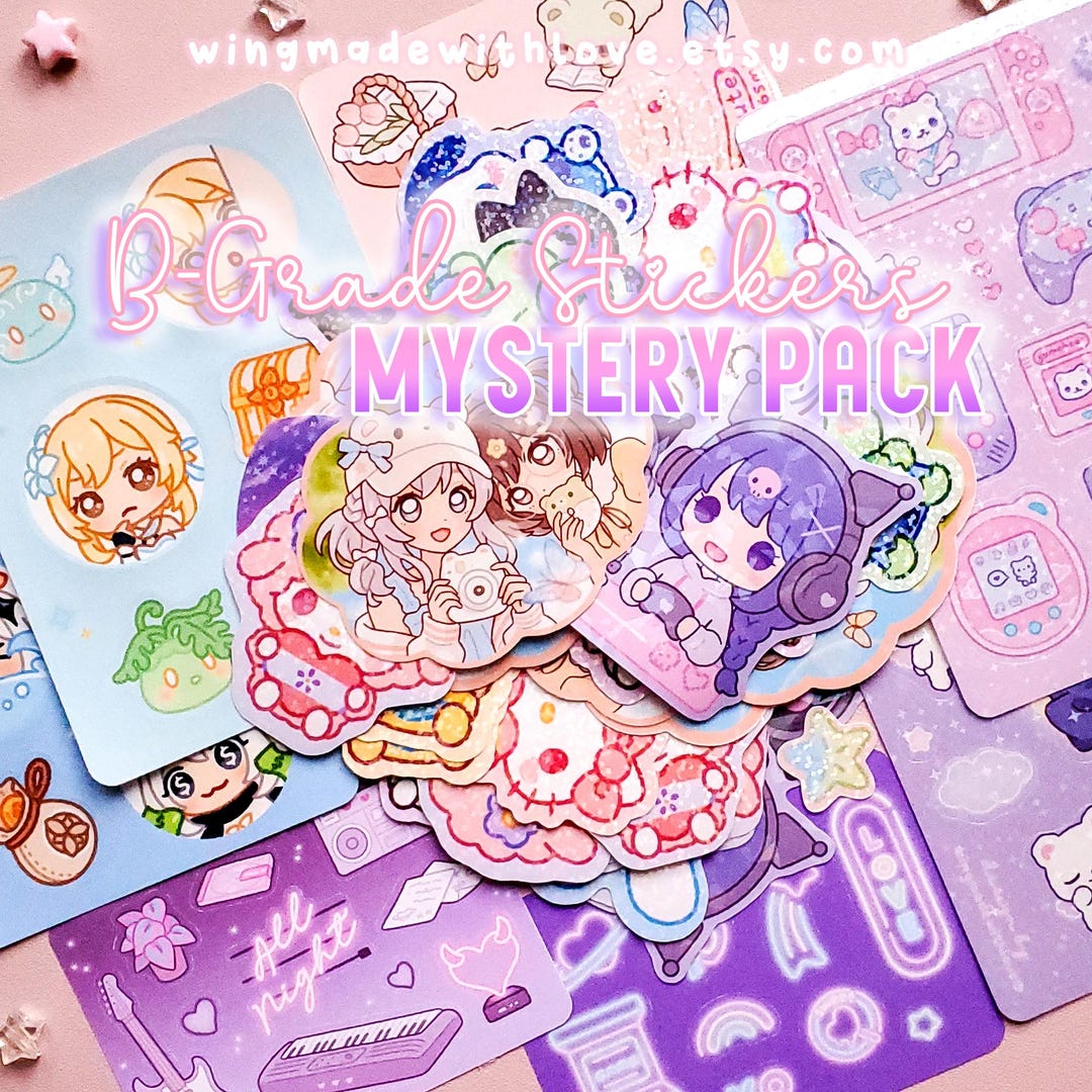 Mystery Oops Bags - Super Discounted Oopsie B-grade Cute Holographic ...