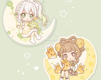 Genshin Impact Vinyl Stickers - Etsy