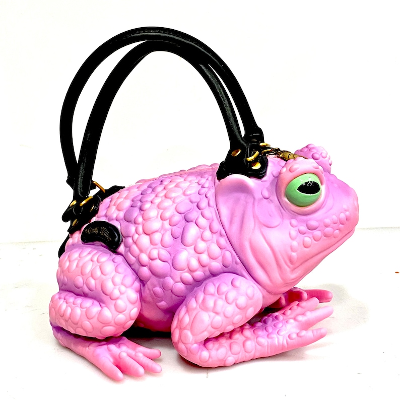 PRE ORDER Pink Toad Bag Purse Windy Willow Cottage Core Witch - Etsy