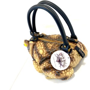 Tan and Brown Toad Bag Purse Windy Willow Cottage Core Witch - Etsy
